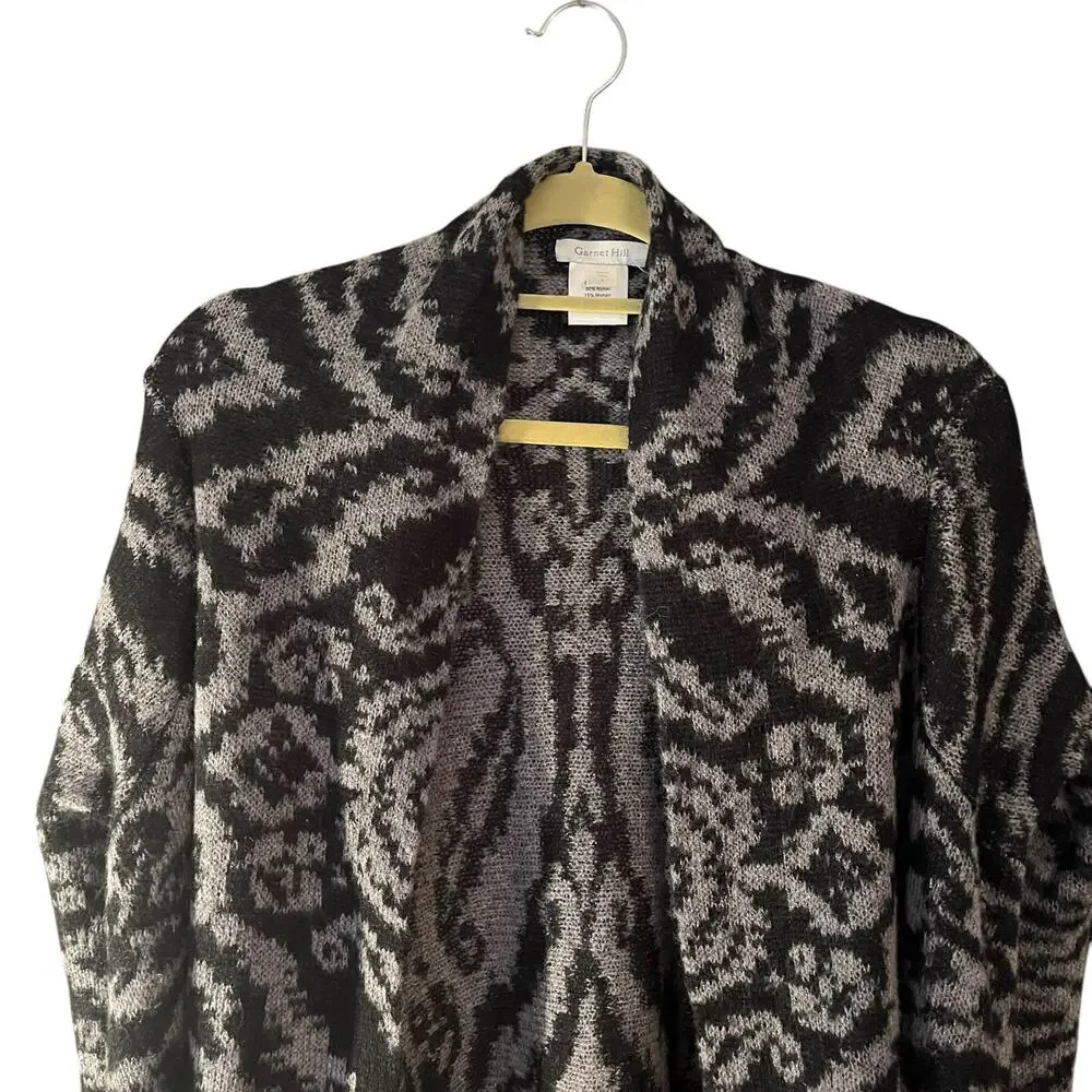Garnet Hill | Sweaters | Garnet Hill Open Front Duster Cardigan S ...